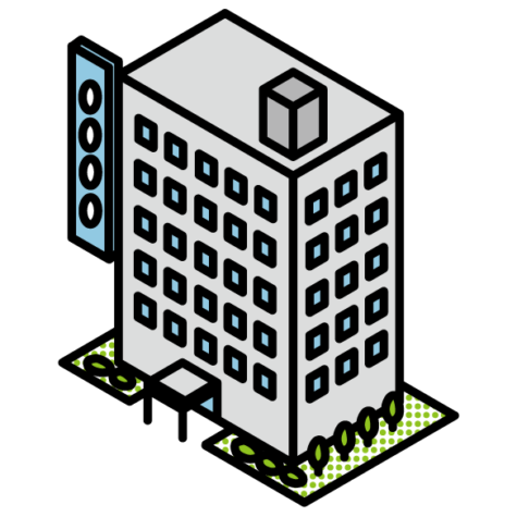 会社のイラスト | 商用可・フリーイラスト素材集｜ちょうどいいイラスト